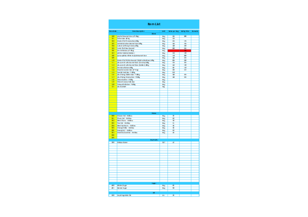 (XLS) Inventory solution