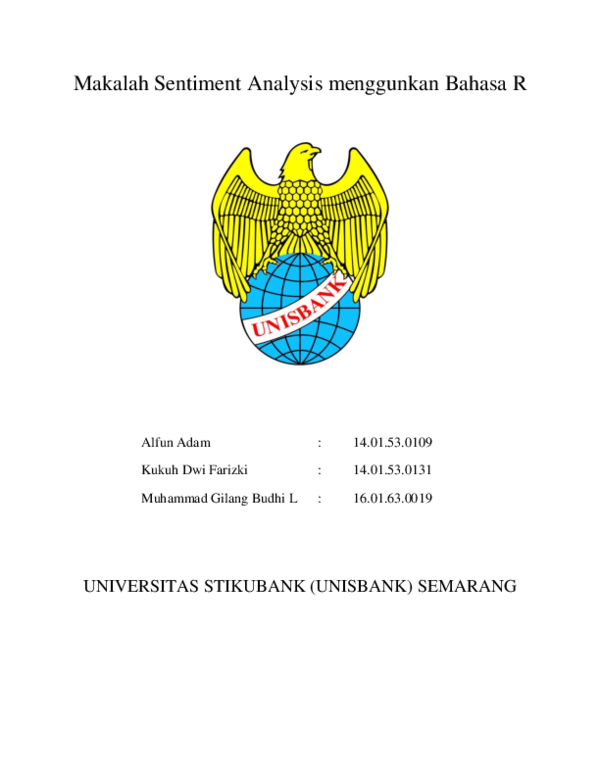 (DOC) Makalah Sentiment Analysis menggunkan Bahasa R.docx