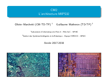 (PDF) CM2 L'architecture MIPS32 | ammar manel - Academia.edu