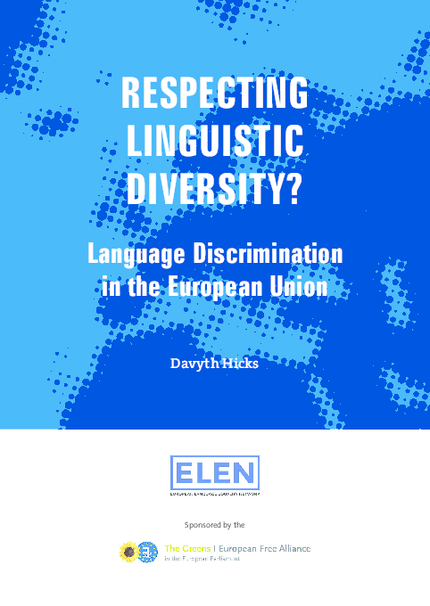 (PDF) RESPECTING LINGUISTIC DIVERSITY? Language Discrimination in the ...