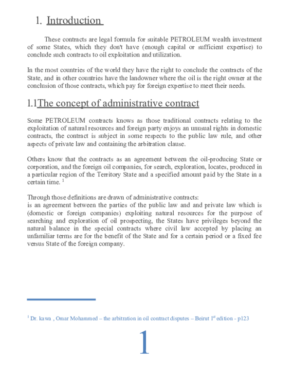 (DOC) Administrative contract