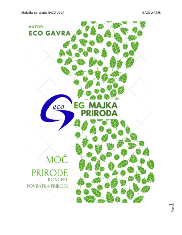 (DOC) EG MAJKA PRIRODA.docx | blagoja E C O gavric - Academia.edu