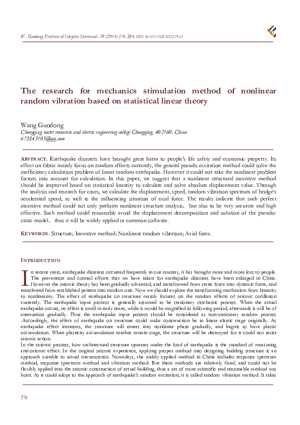 (PDF) The research for mechanics stimulation method of nonlinear random vibration bas.PDF