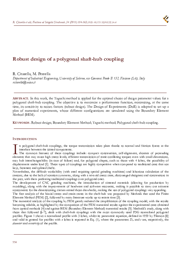 (PDF) Robust design of a polygonal shaft-hub coupling.PDF