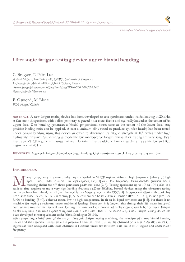 (PDF) Ultrasonic fatigue testing device under biaxial bending.PDF
