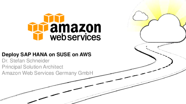 Pdf Deploy Sap Hana On Suse On Aws
