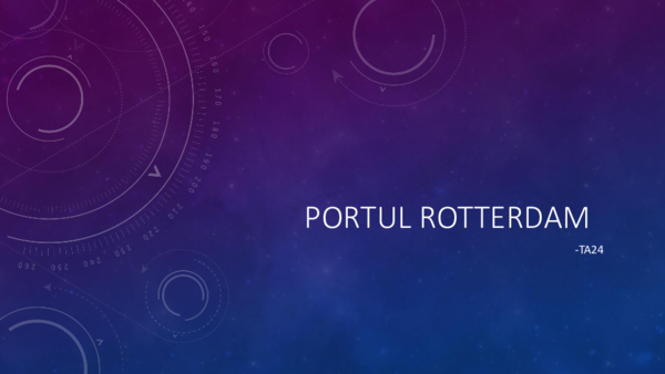 (PPT) Portul-Rotterdam ESP