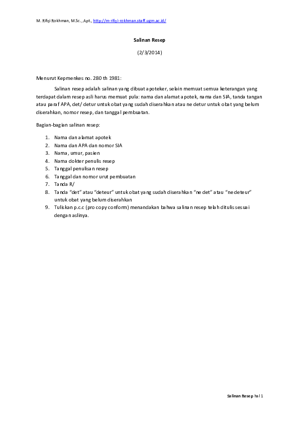(PDF) Salinan Resep Lengkap
