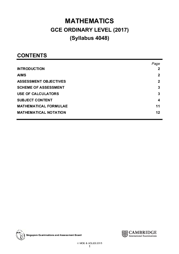 (PDF) Scheme of Work