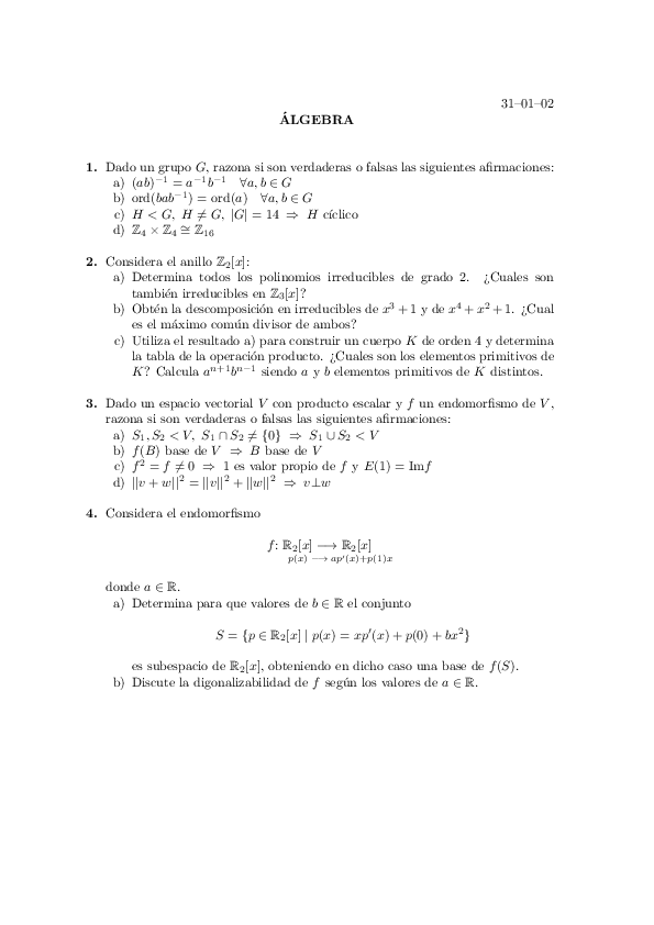 (PDF) EX ALG