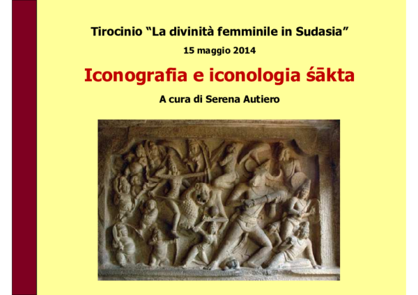 (PDF) Iconografia e Iconologia della Dea (Iconography and Iconology of ...