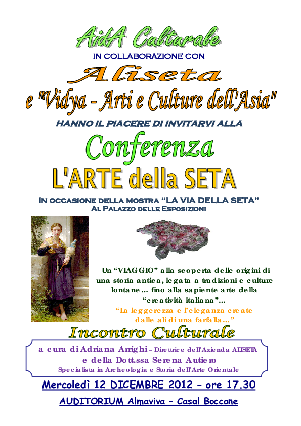 (PDF) L'arte della seta - Incontro Culturale