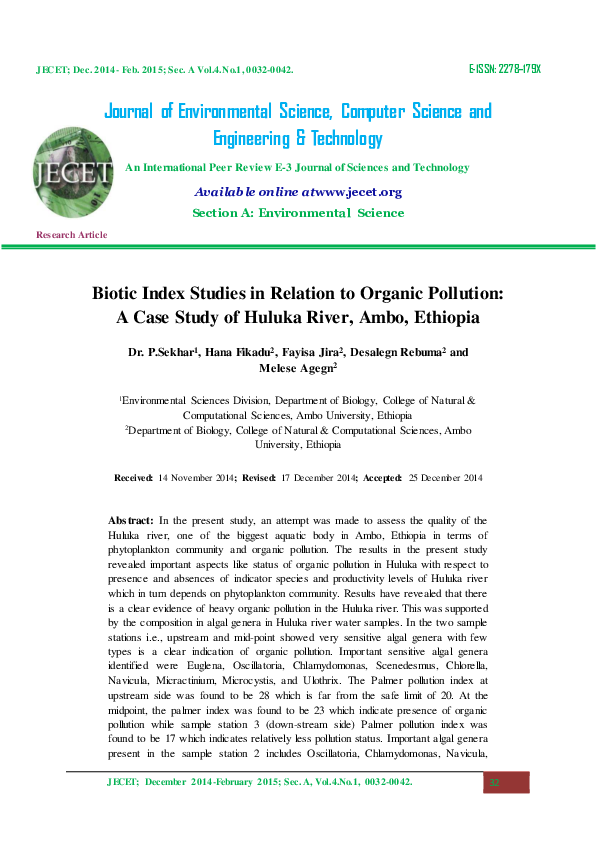 (PDF) Biotic Index studies.pdf