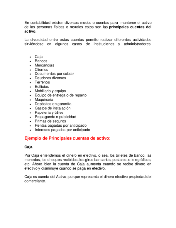 (DOC) .1 principales cuentas activo y su definicion