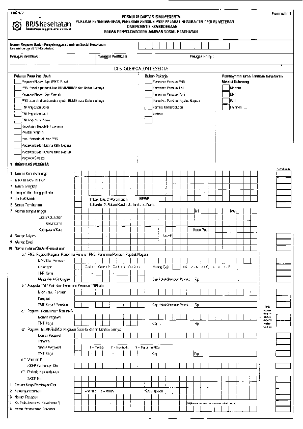 (PDF) Form BPJS | M IRFAN AFANDI, S.T. - Academia.edu