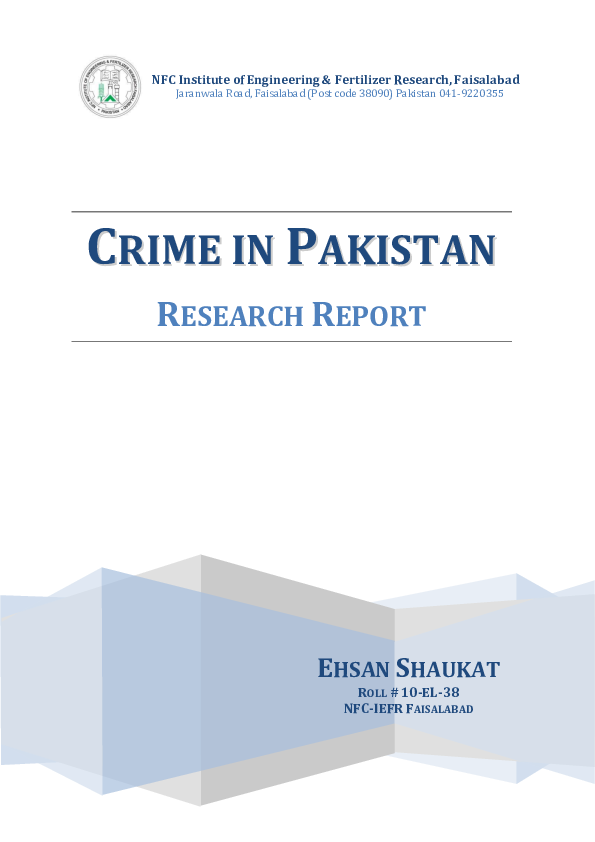 (PDF) Crime in pakistan research report 141215034557 conversion gate
