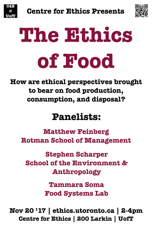 (PDF) The Ethics of Food