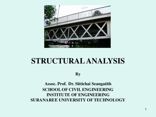 (PDF) STRUCTURAL ANALYSIS