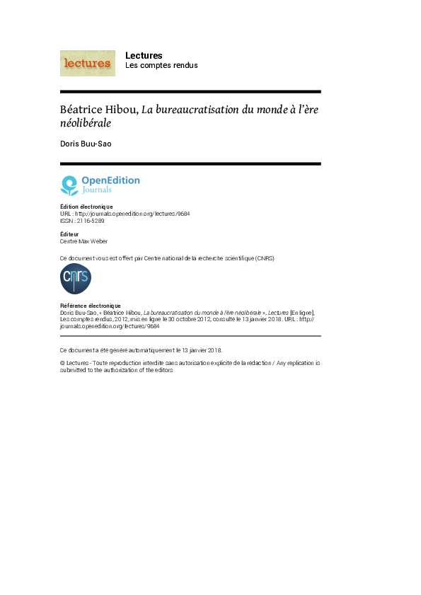 centre national de la recherche scientifique (cnrs)