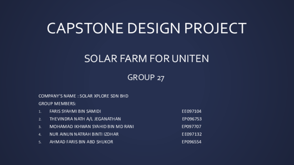 (PPT) Capstone Design Presentation Final | sawada lex - Academia.edu