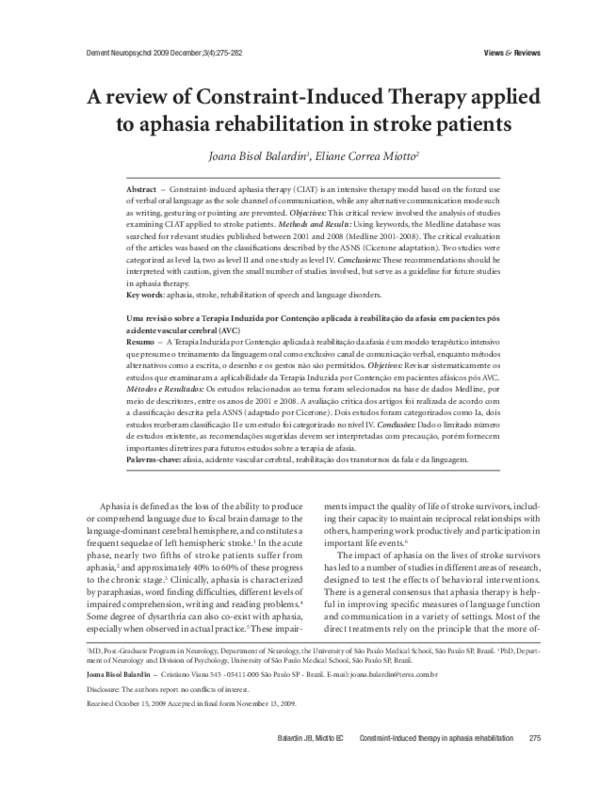 (PDF) Constraint Induced Therapy Aphasia 2009.pdf