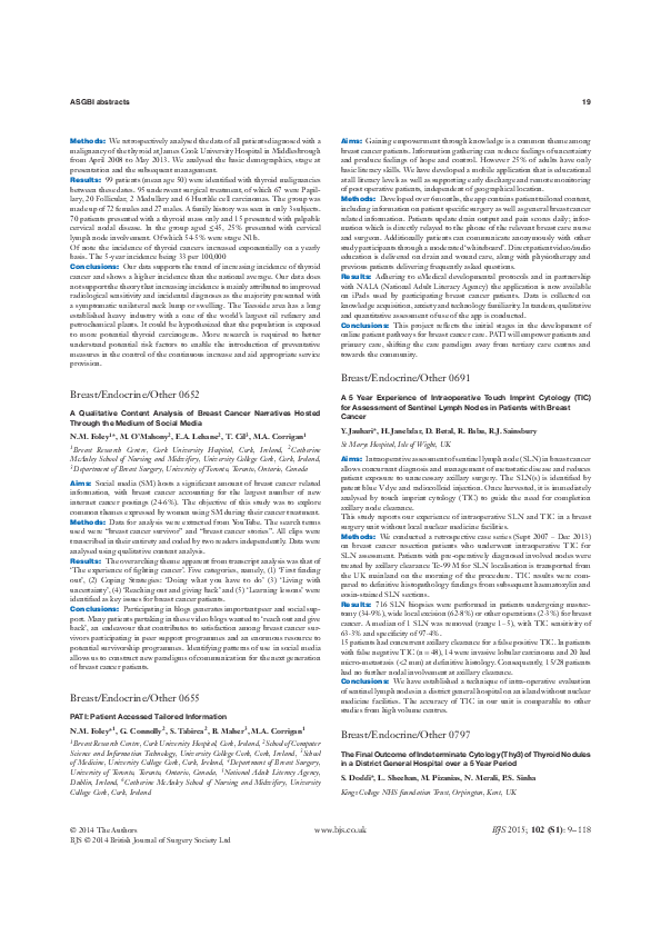 (PDF) The Final Outcome of Indeterminate Cytology (Thy3) of Thyroid ...