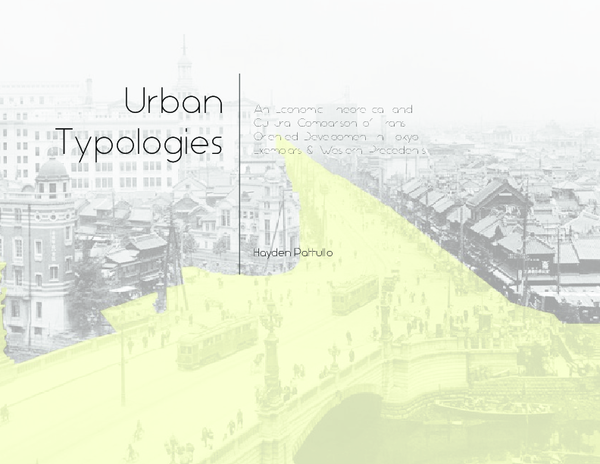 (PDF) TOD: A Comparison of Western and Japanese Urban Typologies