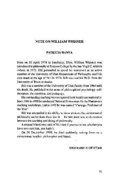 (PDF) Note on William Whisner
