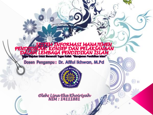 (PPT) Manajemen Sistem Informasi Manajemen Pendidikan Islam | linaeka ... (PPT) Manajemen Sistem Informasi Manajemen Pendidikan Islam | linaeka ...