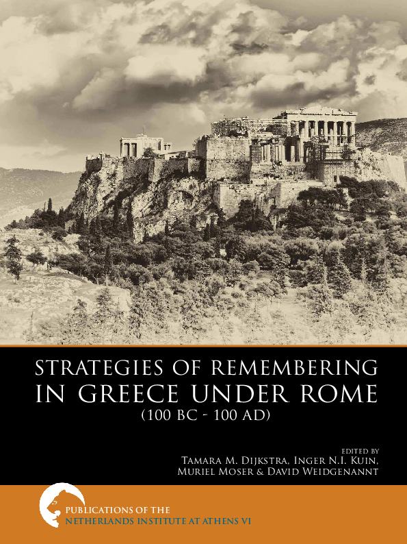 (PDF) Roman Greece and the 'mnemonic turn': Some critical remarks