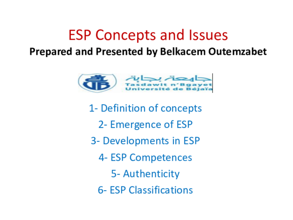 (PPT) ESP Concepts and Issues.pptx