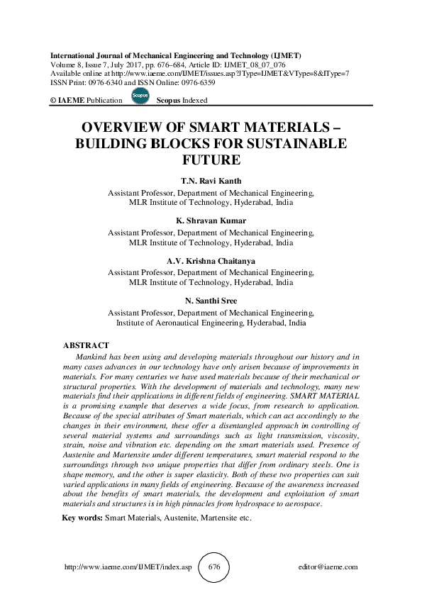 (PDF) OVERVIEW OF SMART MA BUILDING BLOCKS FOR OVERVIEW OF SMART ...