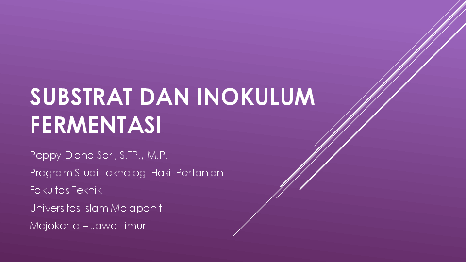 (PDF) SUBSTRAT DAN INOKULUM FERMENTASI