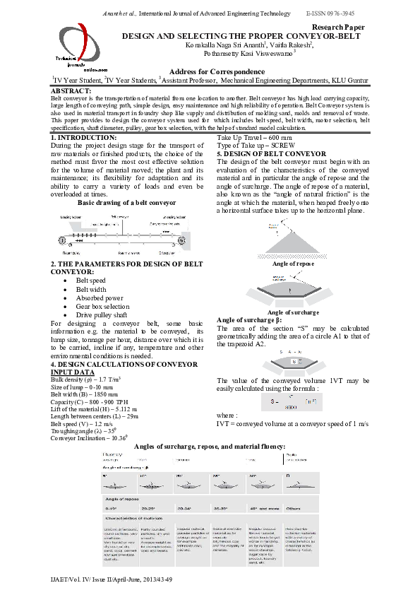 (PDF) DESIGN_AND_SELECTING_THE_PROPER_CONVEYOR.pdf