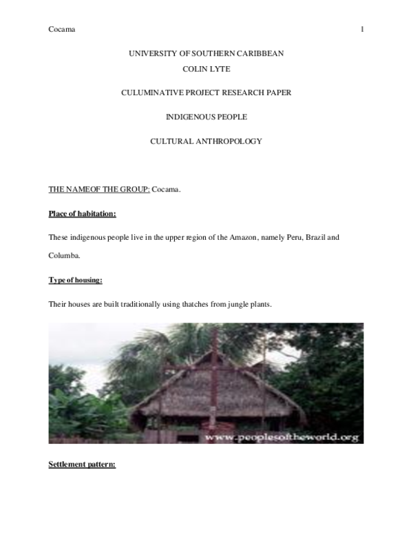 (DOC) Final Paper Cumulative Project