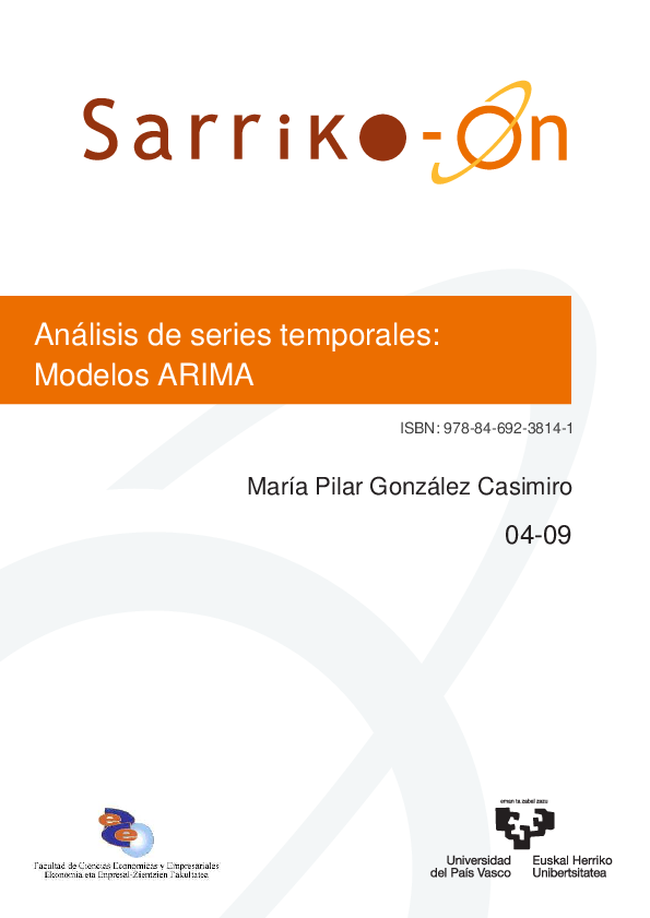 (PDF) Análisis de series temporales: Modelos ARIMA
