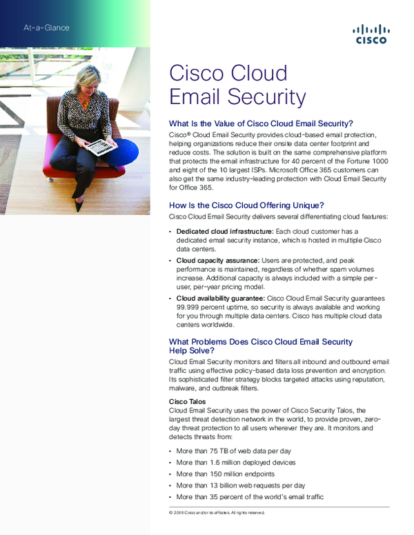 (PDF) Cisco Email Cloud