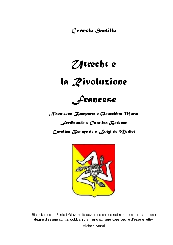 (DOC) La rivoluzione francese In Sicilia vvvvx