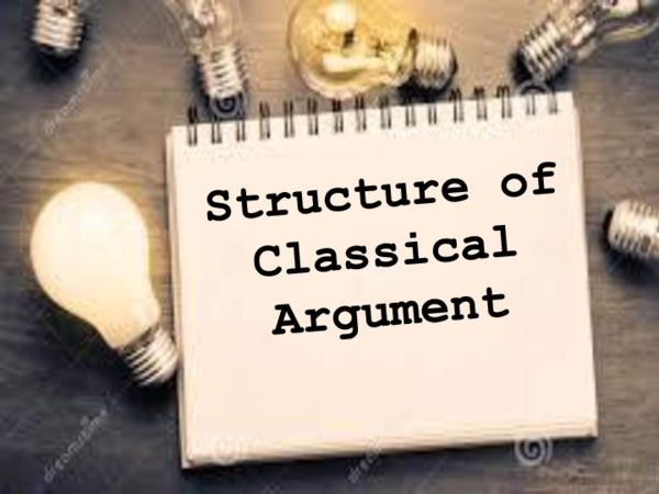 (PPT) CLASSICAL ARGUMENT report