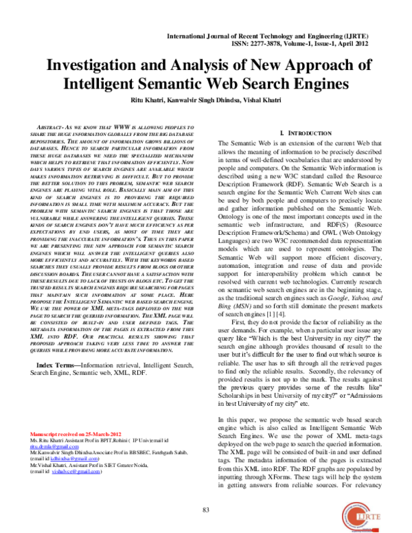 (PDF) Investigation and Analysis