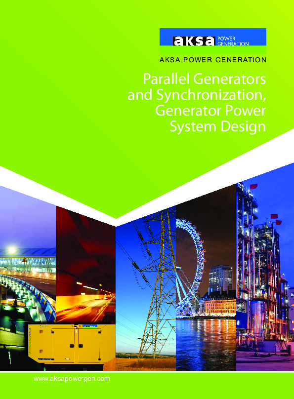Pdf Parallel Generators And Synchronization Generator Power System Design 