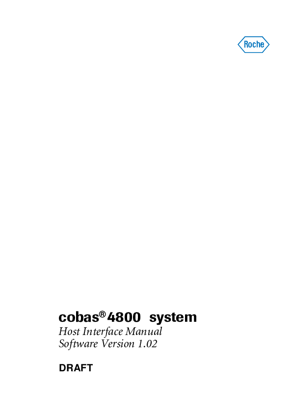 (PDF) Cobas 4800 system