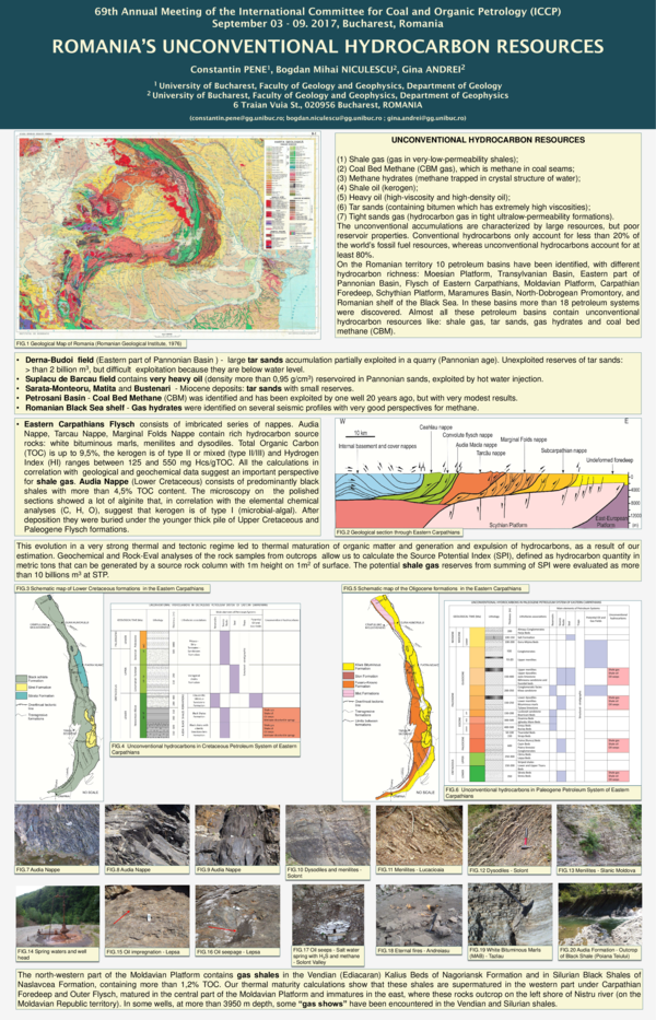 (PDF) POSTER: Romania's Unconventional Hydrocarbon Resources