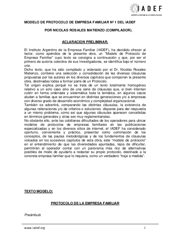 (PDF) IAEF LIBRO PROTOCOLO MODELO DE PROTOCOLO