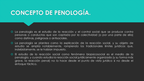 (PPT) El termino Penologia