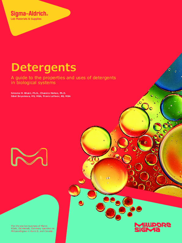 (PDF) Detergents A guide to the properties and uses of detergents in ...