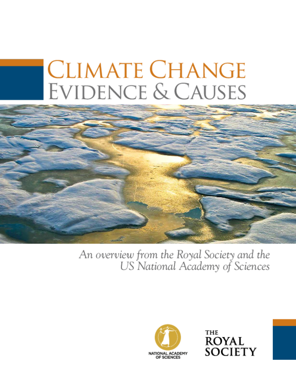 (PDF) Climate Change Evidence & Causes
