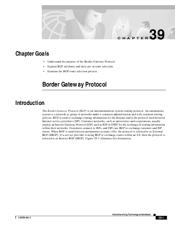 (PDF) Internetworking Technologies Handbook 1-58705-001-3 Border Gateway Protocol