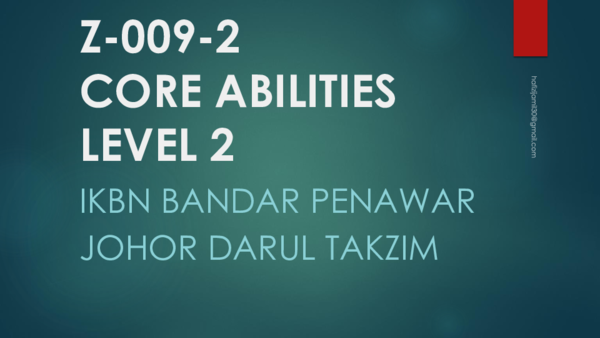 (PDF) Z-009-2 CORE ABILITIES LEVEL 2