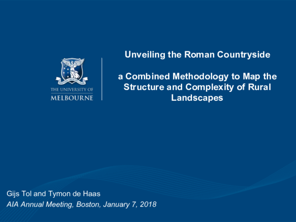 (PDF) Tol, G. and T. de Haas. Unveiling the Roman Countryside. A ...